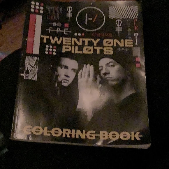 Other | Twenty One Pilots Menboys Coloring Book | Poshmark